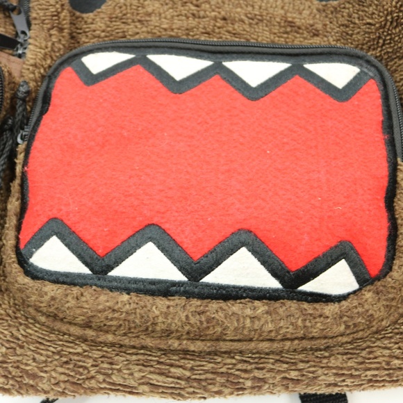 Domo Kun | Accessories | Domo Kun Brown Backpack Kids Youth | Poshmark